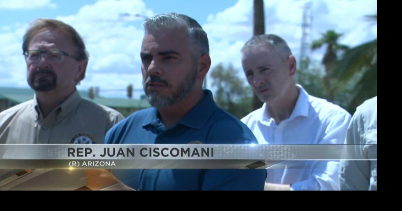 Rep. Ciscomani and bipartisan members speak on border security | Video ...