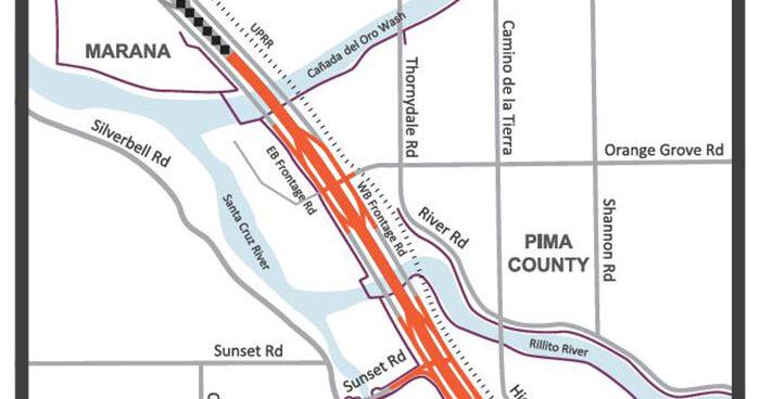 New westbound lanes now open near Orange Grove Road | News | kvoa.com