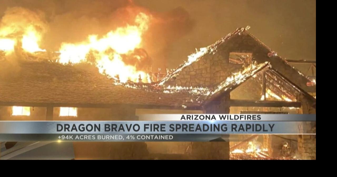 Dragon Bravo Fire spreading rapidly, at 4 percent containment | Video ...