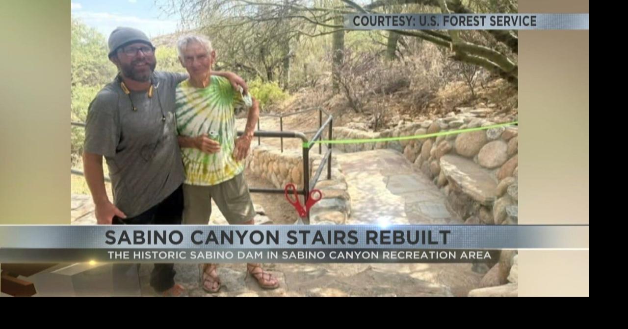 Historic Sabino Dam stairs back open after flood damage | Video | kvoa.com