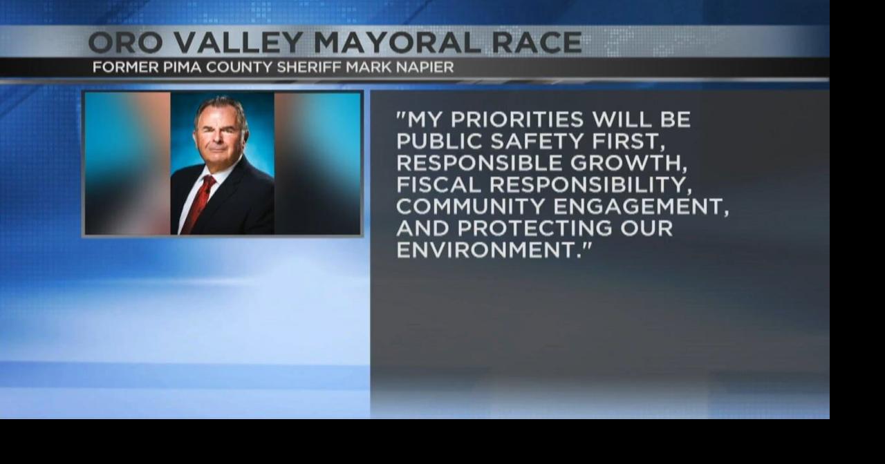 Former Pima County Sheriff Mark Napier announces candidacy for mayor of ...