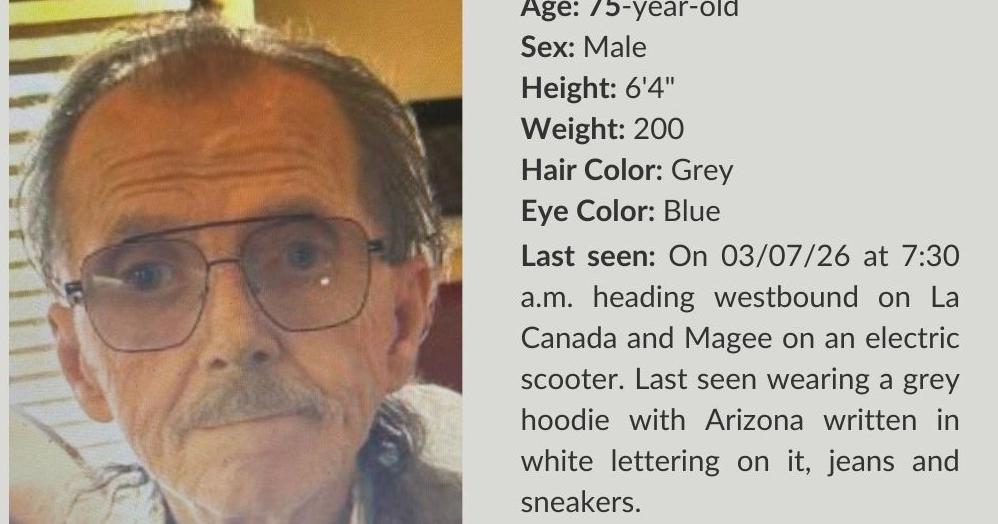 UPDATE: Missing elderly man found safe | News | kvoa.com