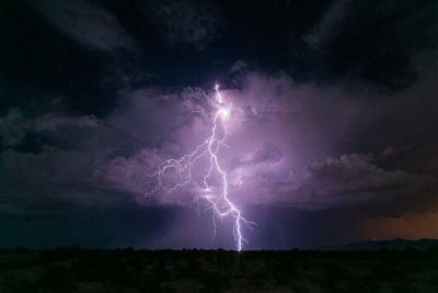 positive lightning thunder