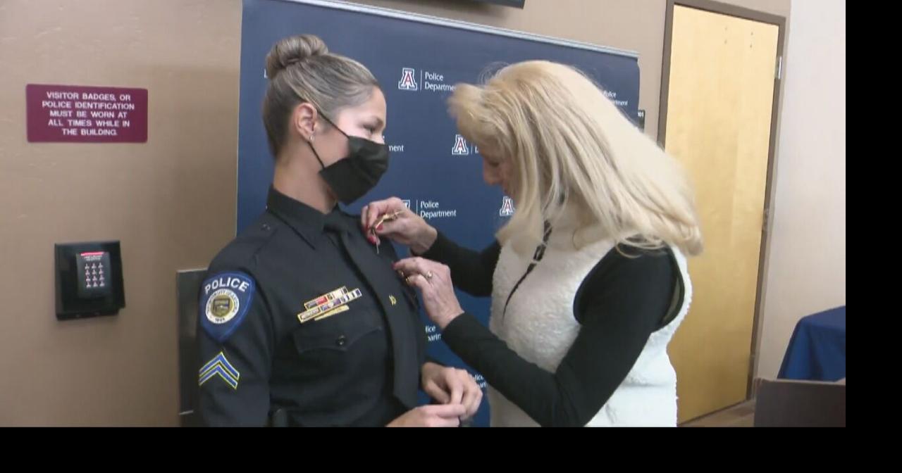 UArizona police hold ceremony to recognize newly promoted officers ...