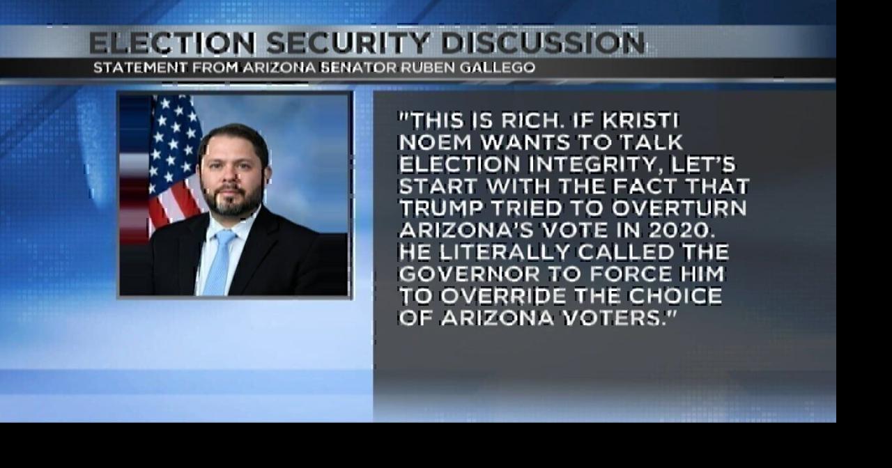 Arizona senator reacts to election security discussion | Video | kvoa.com