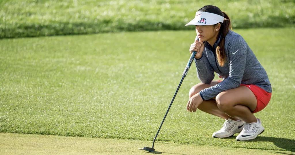 Arizona Golf alum Bianca Pagdanganan in medal contention at Paris ...