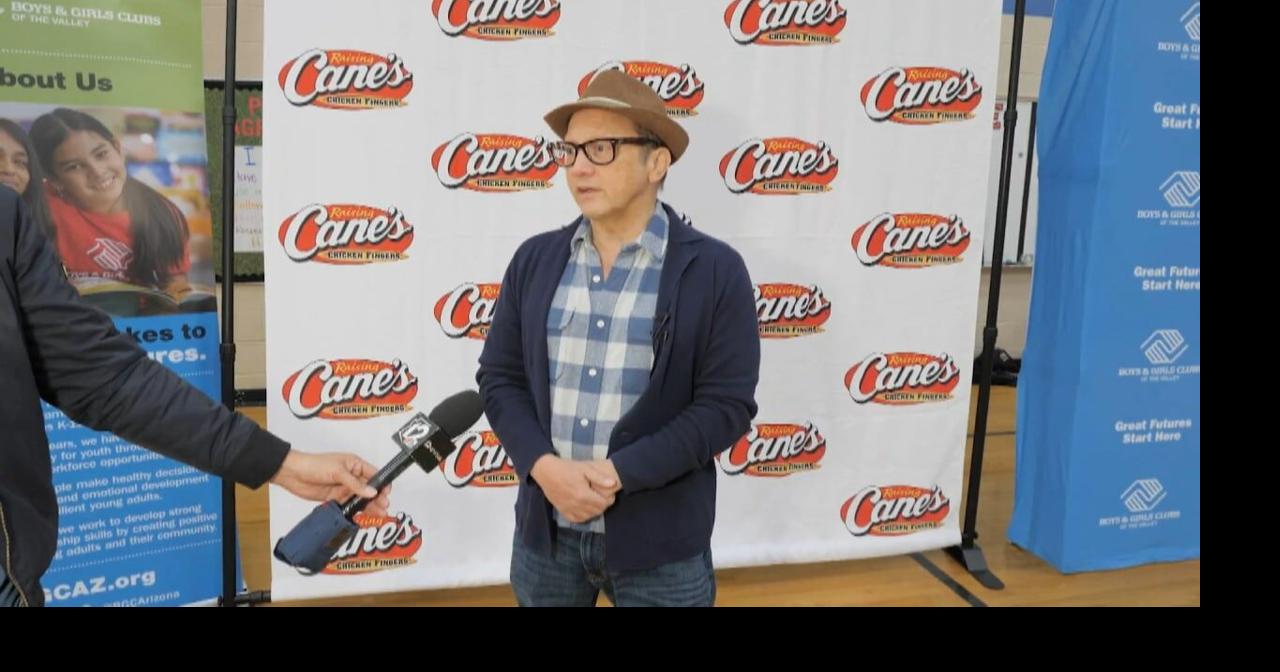 Rob Schneider teams up with Raising Canes to donate 100 bikes to local ...