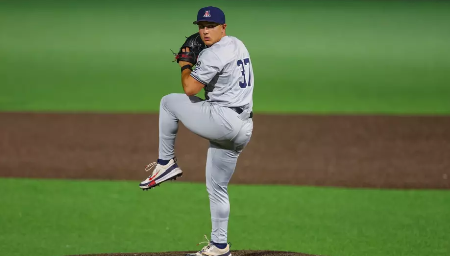 U of A star pitcher Tony Pluta sidelined for 2026 season | Arizona ...