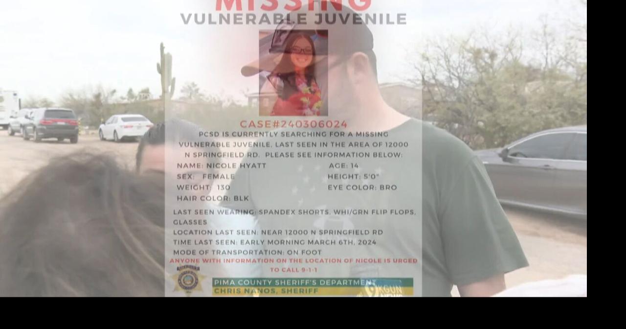 Sheriff's Department searching for missing 14-year-old Nicole Hyatt ...