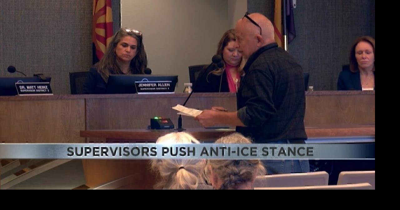 Pima County Supervisors push anti-ICE stance | Video | kvoa.com