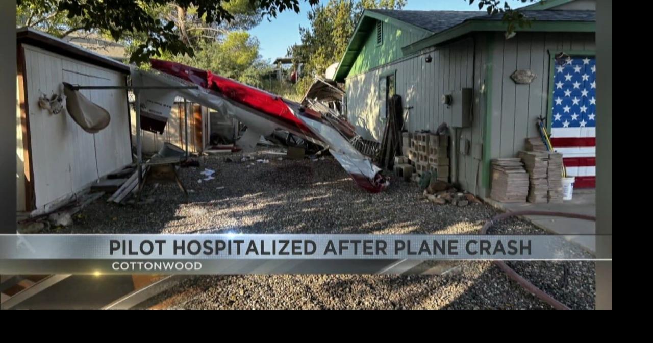 Pilot hospitalized in single engine plane crash | Video | kvoa.com