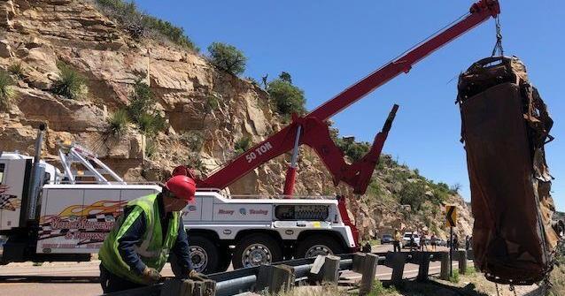 Mangled van removed from Mount Lemmon, 19 years later | Local News ...