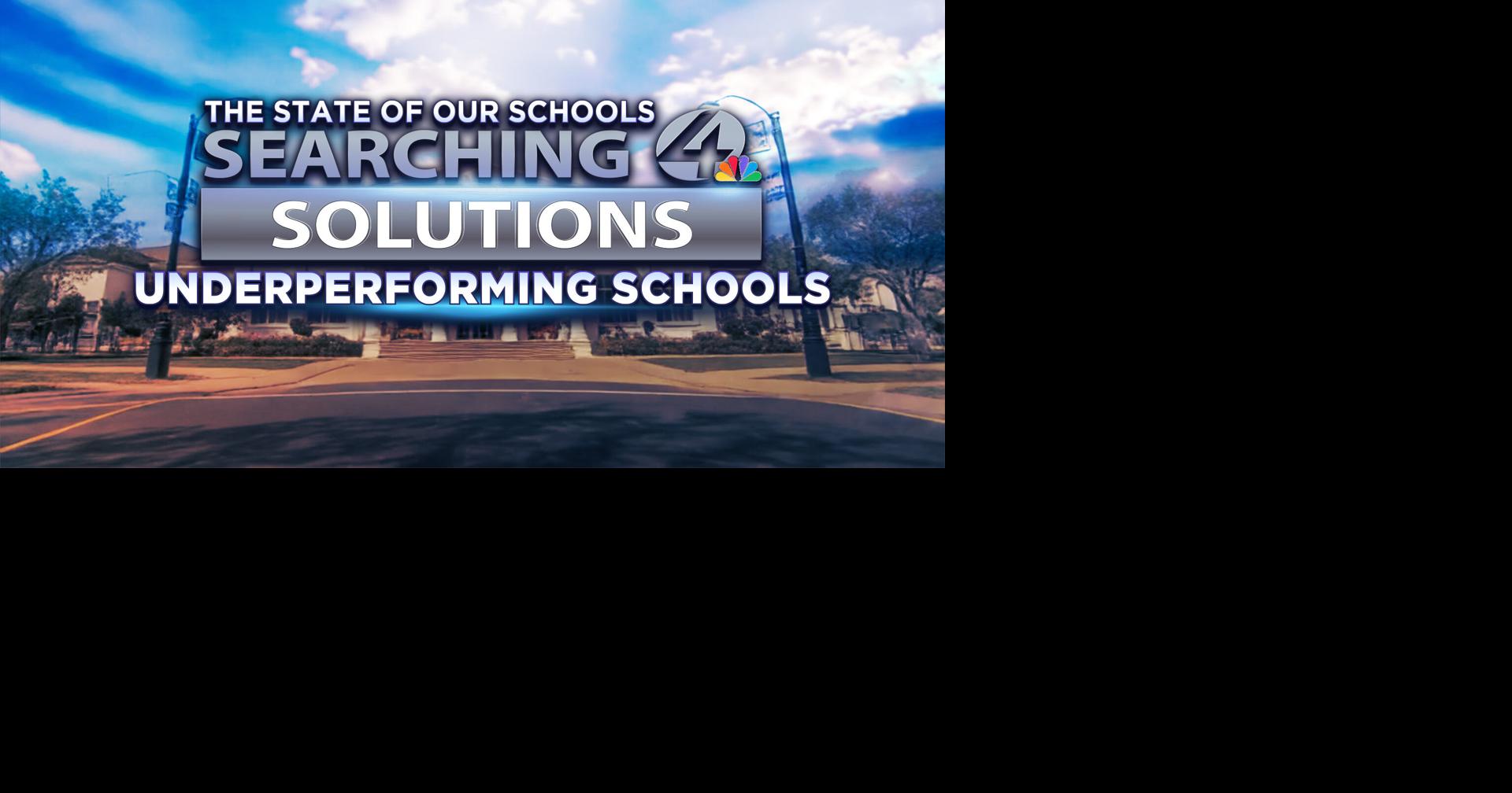 Searching 4 Solutions - The State of our Schools: Underperforming ...