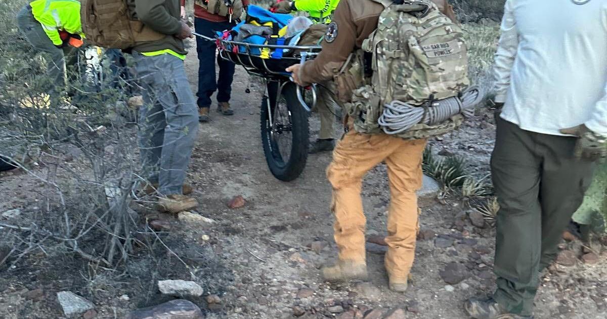 Cochise County SAR crew rescues 70-year-old hiker on Foothills Loop ...