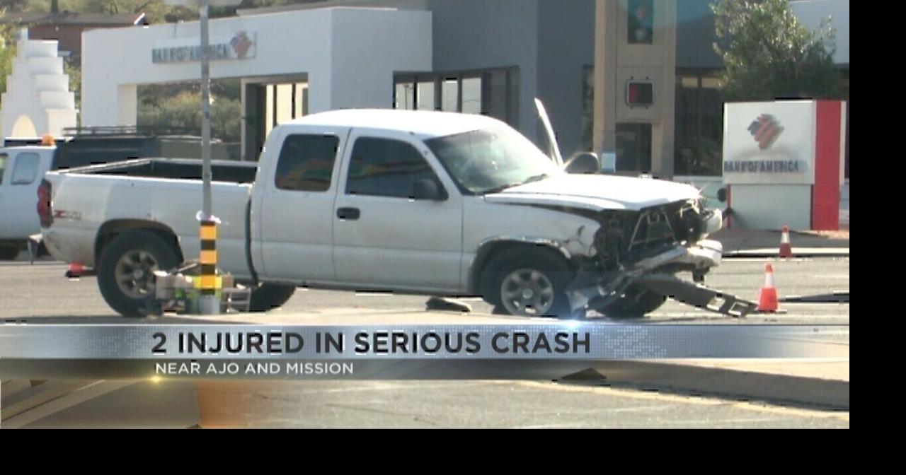 Two people hospitalized after crash on Tucson's southwest side | News ...