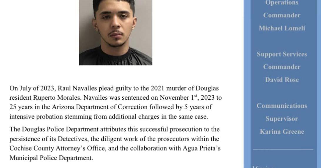 Man pleads guilty to murder in Douglas | Criminal Law | kvoa.com