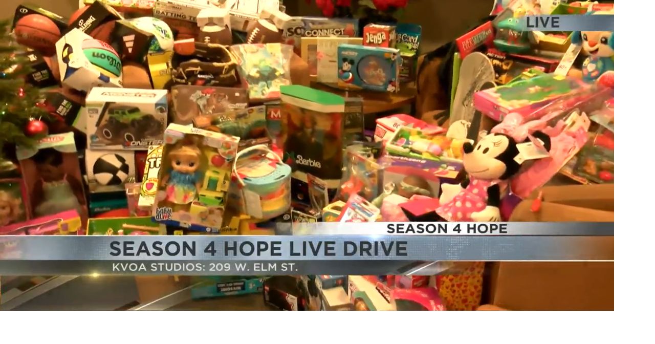 Lots of toys donated to the Season 4 Hope final live drive | Video ...