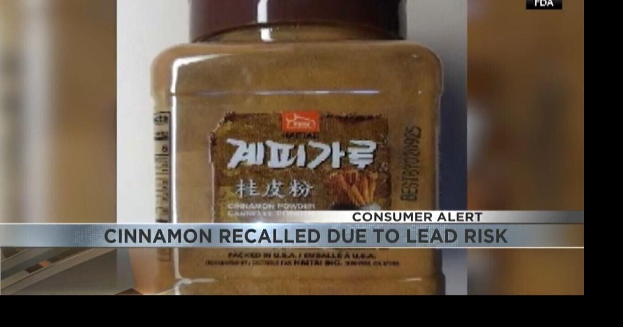 Consumer Alert: Cinnamon recalled due to lead risk | Video | kvoa.com