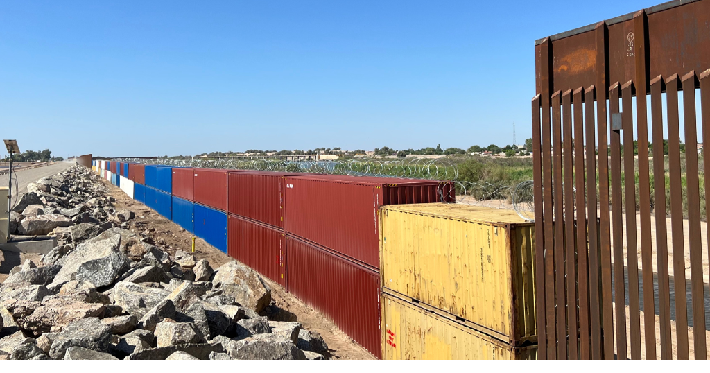 Arizona to remove shipping container wall from Mexico border | Local ...