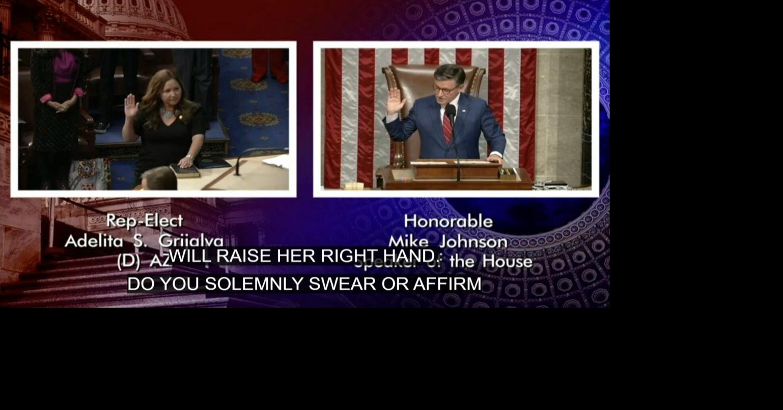 Representative Adelita Grijalva sworn-in 50 days after election win ...