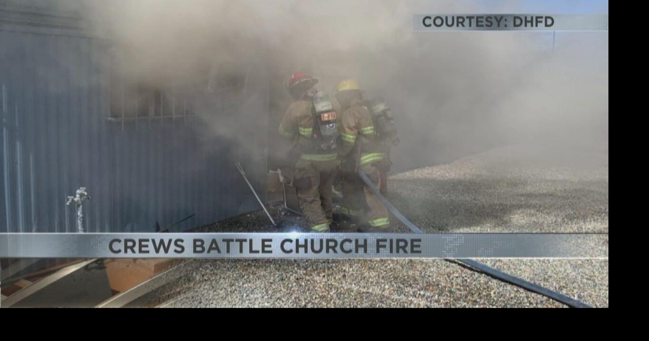 Crews battle church fire on southwest side | Video | kvoa.com