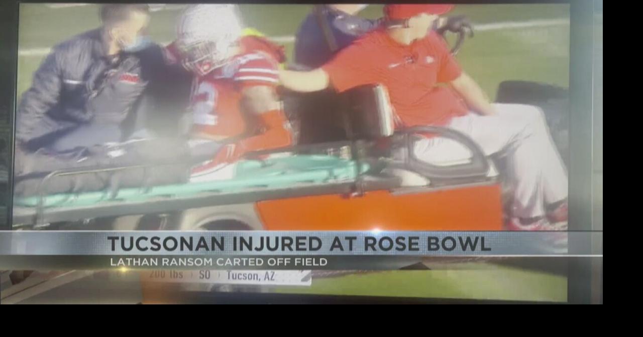 Tucsonan Lathan Ransom rushed to hospital after Rose Bowl injury with ...