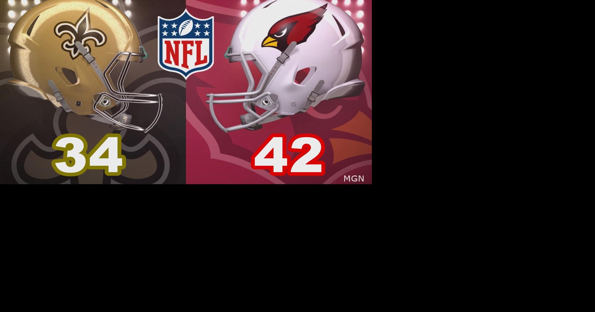 Cardinals use two pick-6s in first half to down Saints | News | kvoa.com