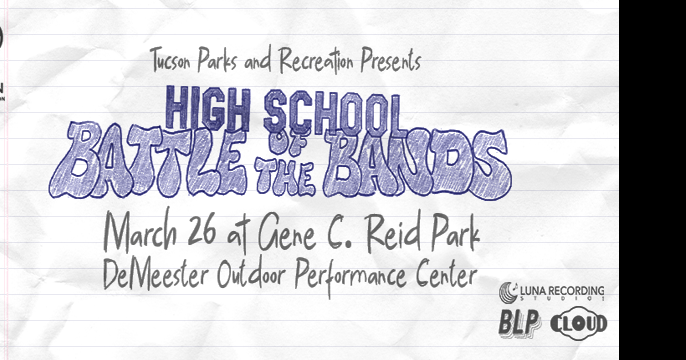 Tucson’s newest ‘High School Battle of the Bands’ event applications ...