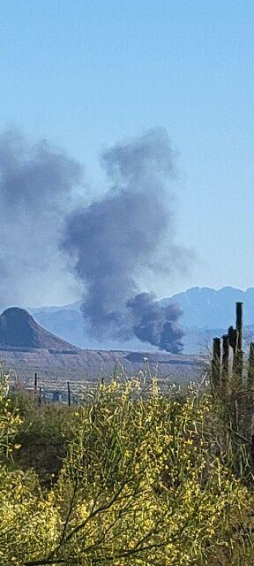 Roads reopened following structure fire in Picture Rocks | Arizona News ...