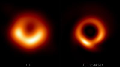 Fuzzy first photo of a black hole gets a sharp makeover | Hydrography ...