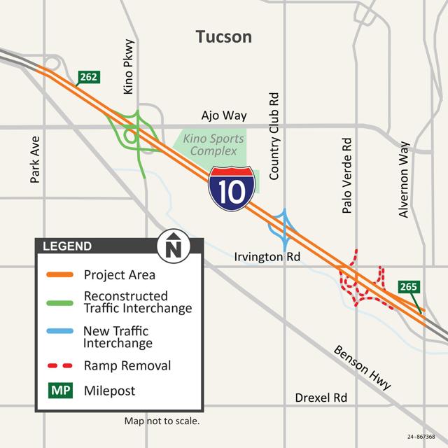 Massive I-10 expansion in Tucson: ADOT's $600M project details | Local ...