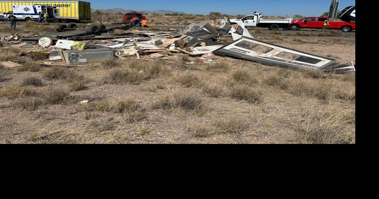 Willcox Fire responded to rollover on I-10, just before Bowie | Local News | kvoa.com