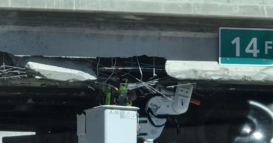 Large truck that damaged I-10 bridge was a City of Tucson vehicle ...