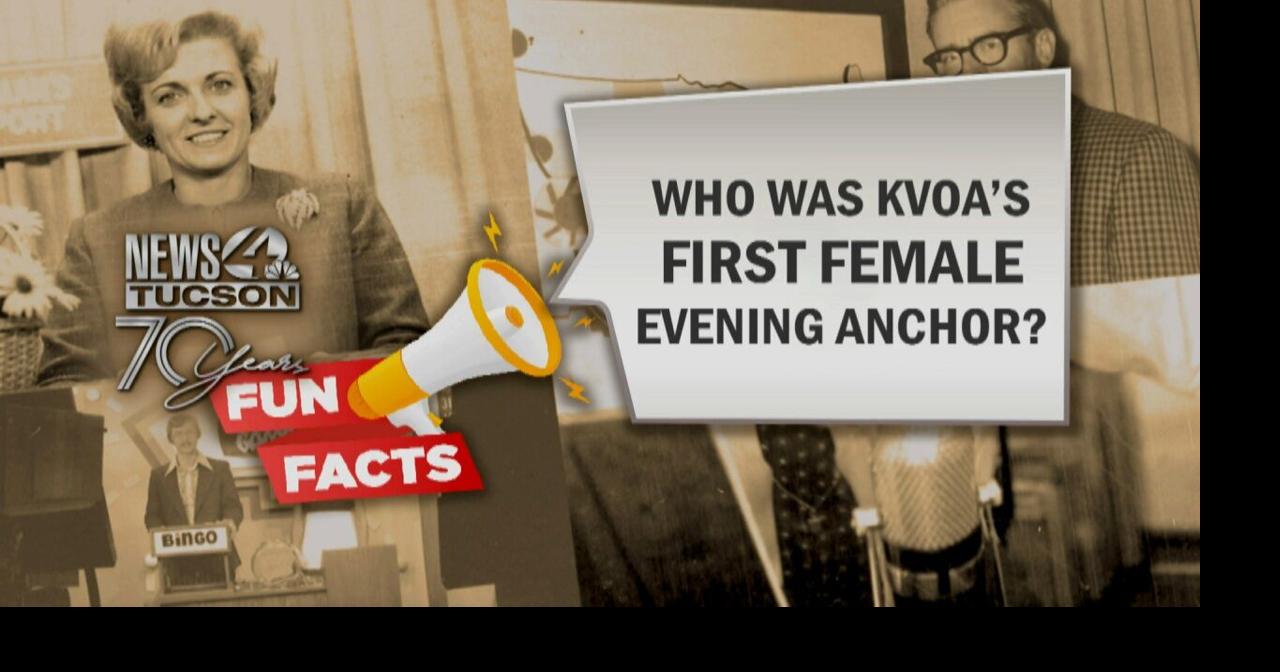 70th Anniversary KVOA Fun Fact: Who was KVOA's first female evening ...