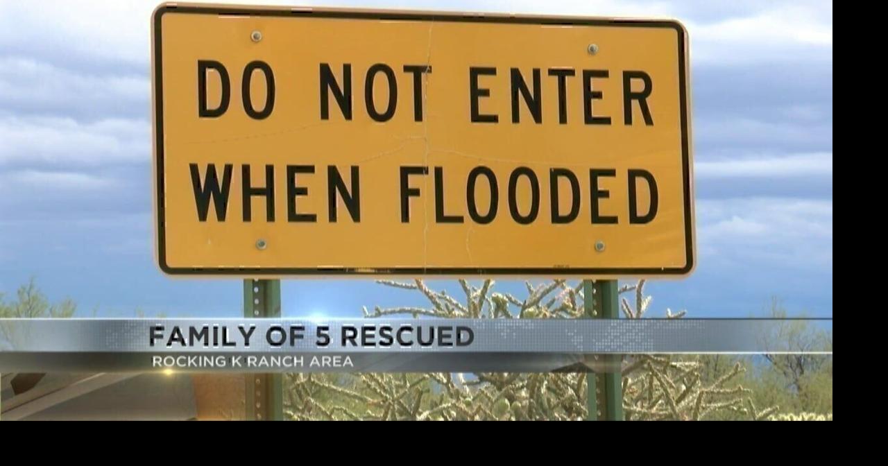 Flash flood rescue east of Tucson highlights safety risks | Local News ...