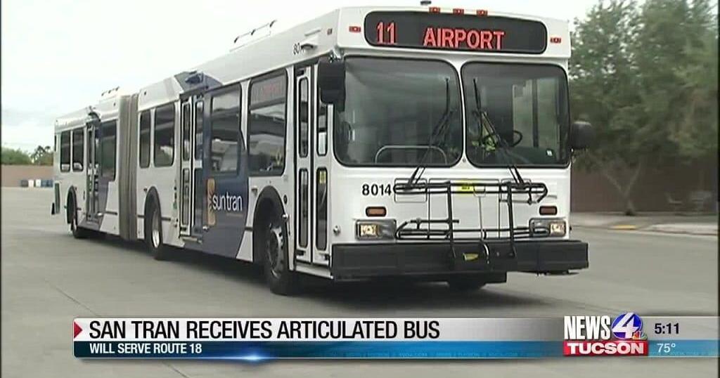 Sun Tran adds new bus to its fleet | Local News | kvoa.com