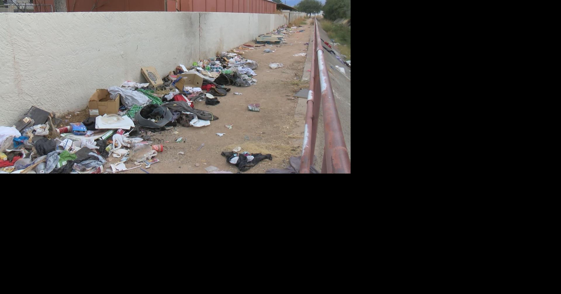 N4T INVESTIGATORS: Huge mess at site of former homeless camp | Police ...