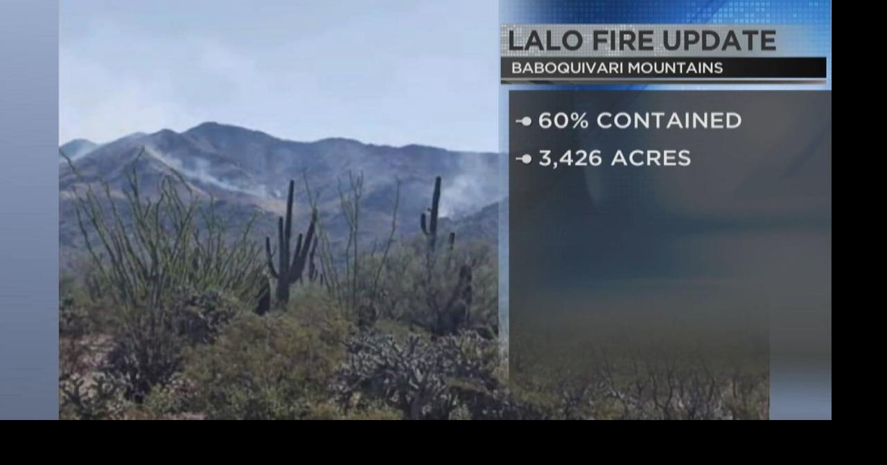 Latest update on the Lalo Fire | Video | kvoa.com