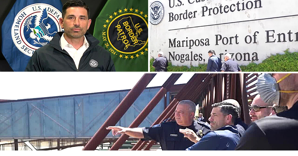 Department of Homeland Security secretary visits Nogales border ...