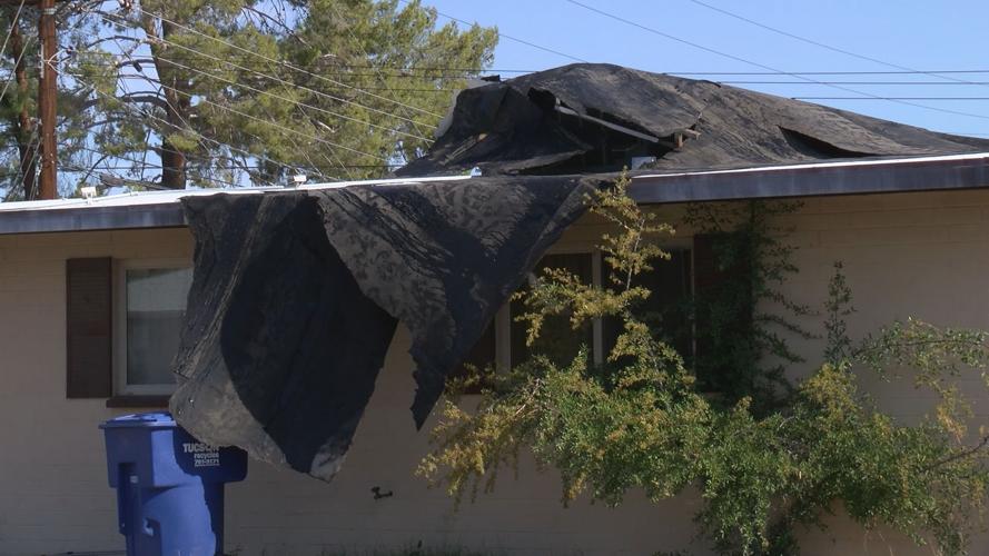 Tucson residents are left cleaning up the mess after last night's ...