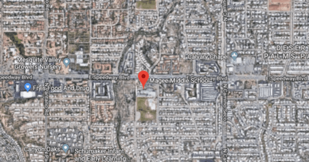 Tucson's Magee Middle School sees fire engine response tonight | News ...