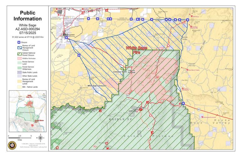 Firefighters see reduced growth in White Sage Fire | Arizona News ...