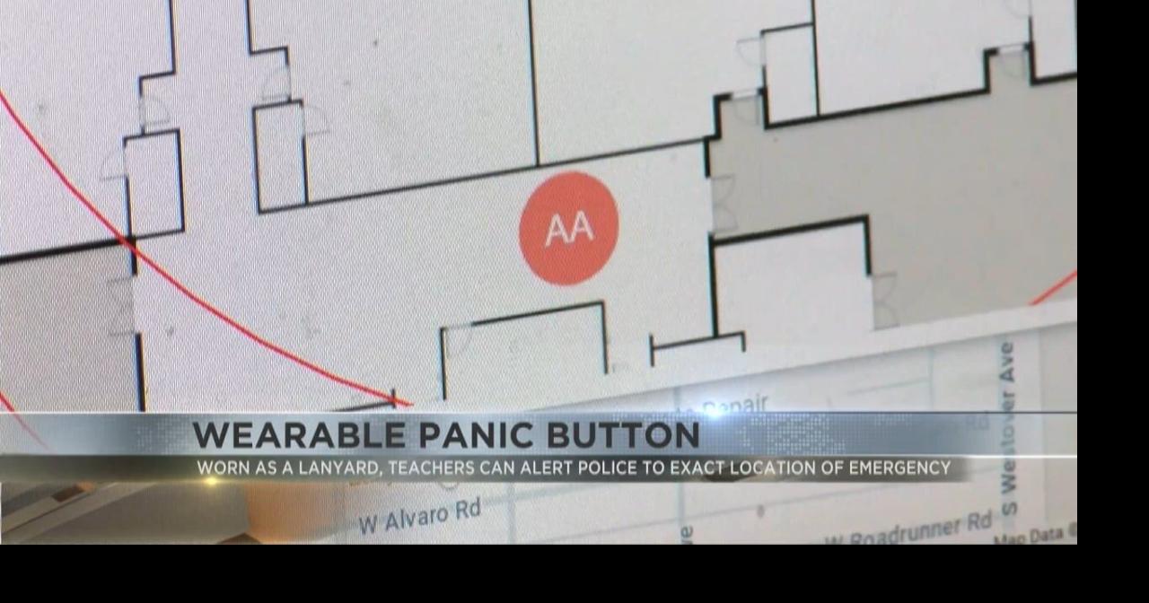 Teachers can alert police to emergency location with wearable panic ...