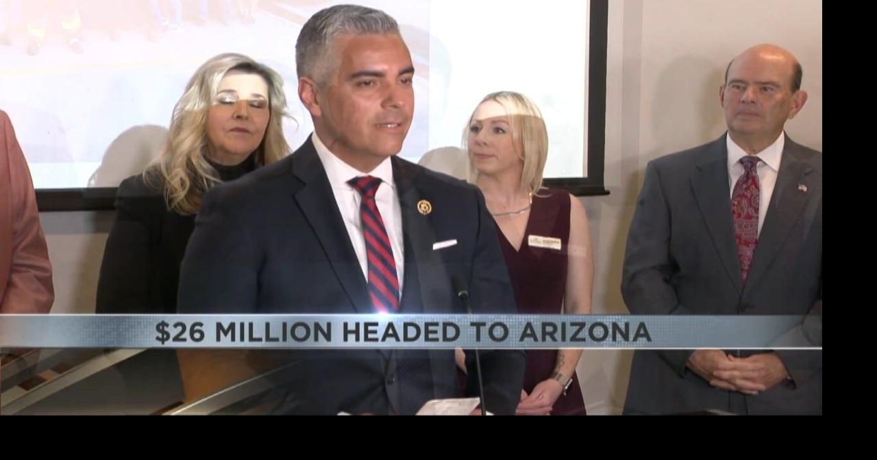 Millions headed to southern Arizona after U.S. Congressman Juan ...
