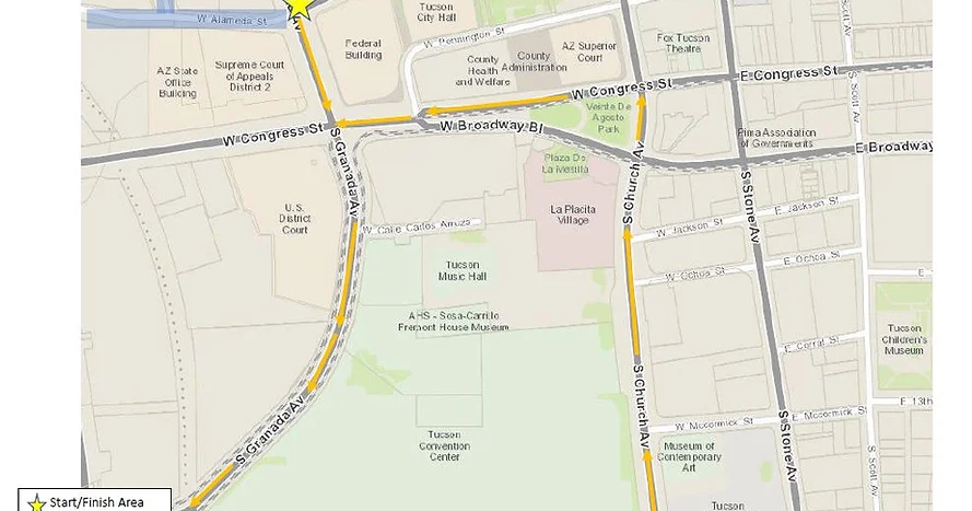 Tucson Veterans Day Parade road route and closures | News | kvoa.com