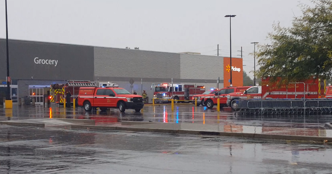 Walmart struck by flames on Dec. 24 to partially reopen to public ...