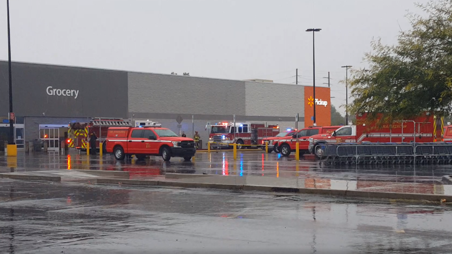 Walmart struck by flames on Dec. 24 to partially reopen to public ...