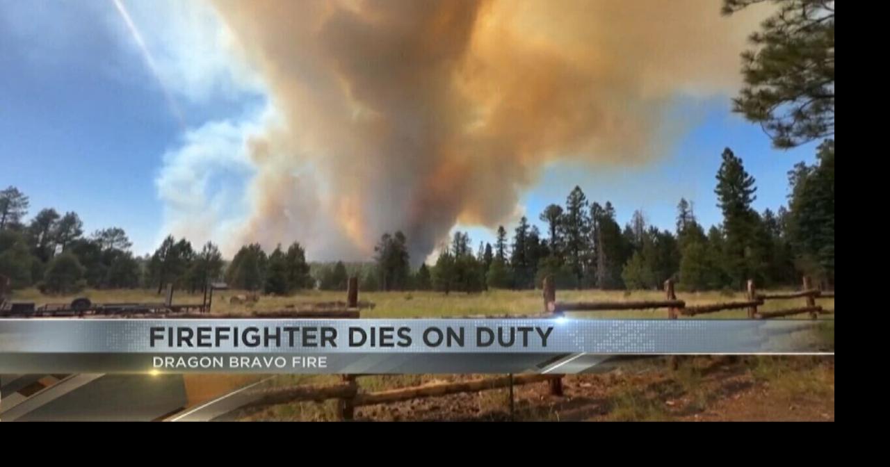 Firefighter dies on duty while battling Dragon Bravo Fire | Video ...