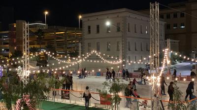 Tucson opens outdoor ice rink for holiday season | Clothing | kvoa.com