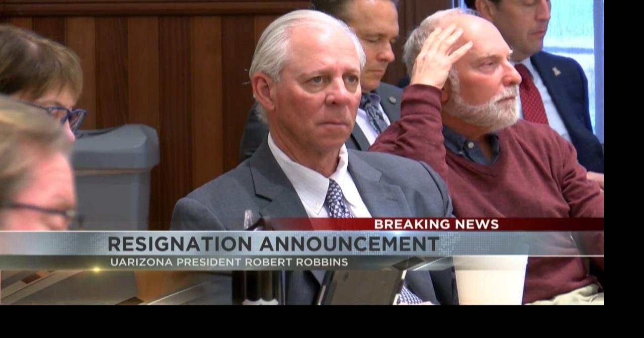 University of Arizona president Robbins stepping down | Video | kvoa.com